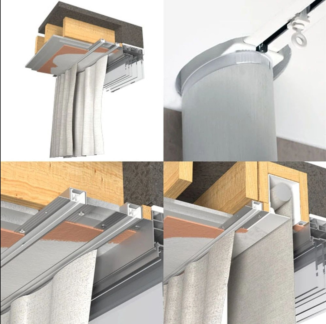 For the first time, I saw a ceiling with grooves, and I didn't need to ...