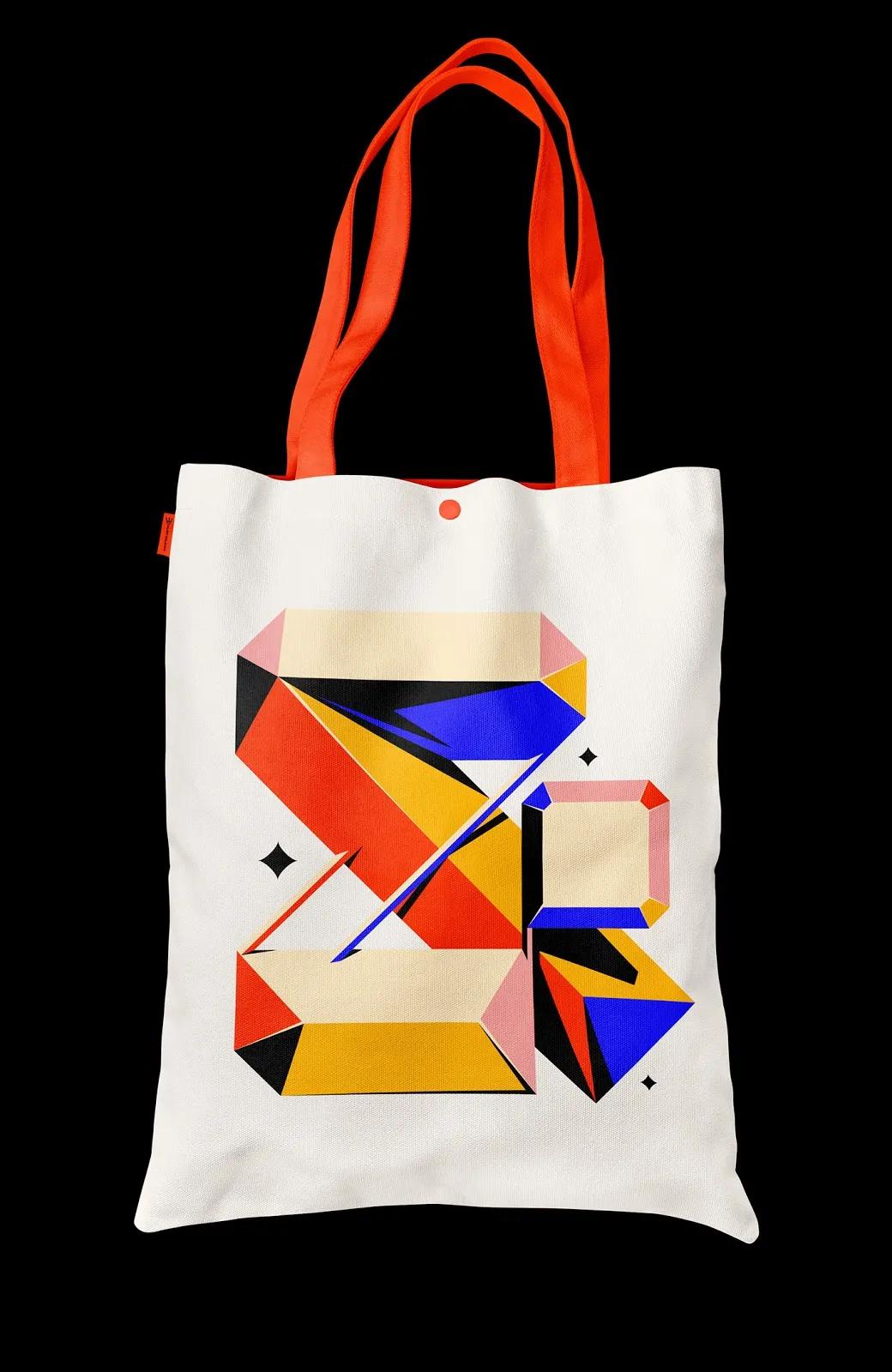 Huston Wilson three-dimensional glyph design exploration - iMedia