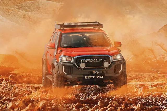 SAIC version of "Raptor" unveiled, MAXUS T70 real car, hard-core ...