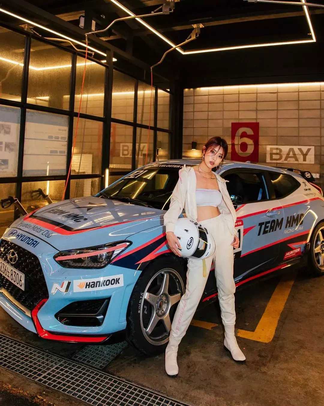 South Korean "female leopard" racer, with first-class skills, a weak ...