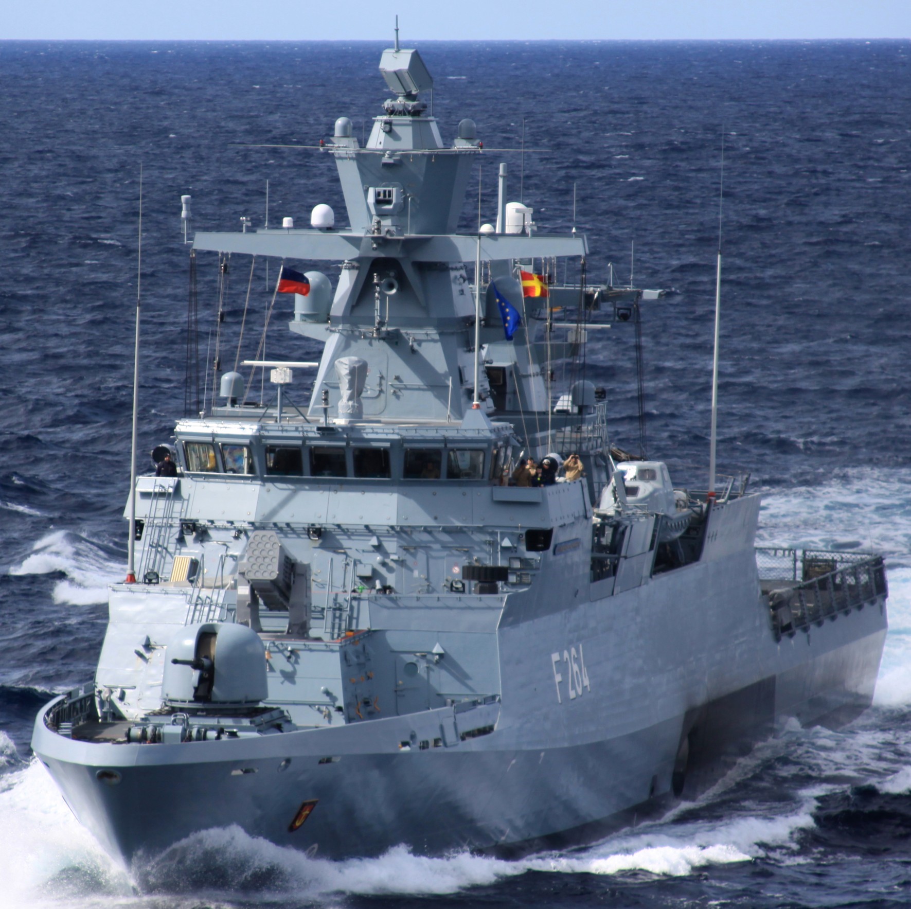 World frigate appreciation 18-German K130 Brunswick class frigate - iNEWS