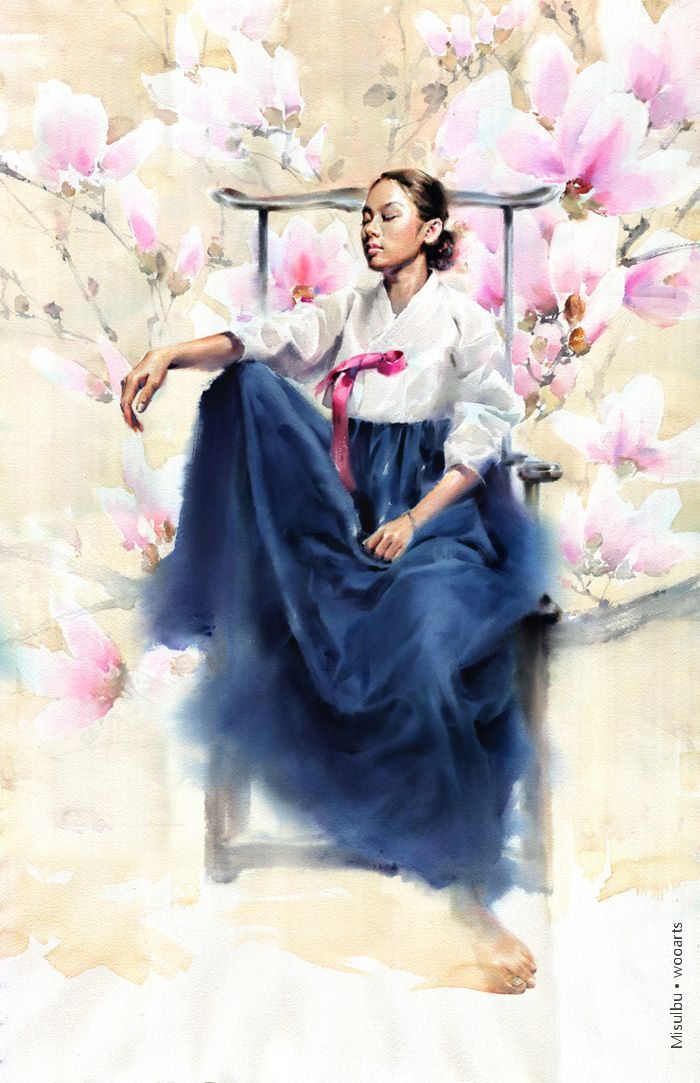 Stunning watercolors and oil paintings from Misulbu Gallery, South ...