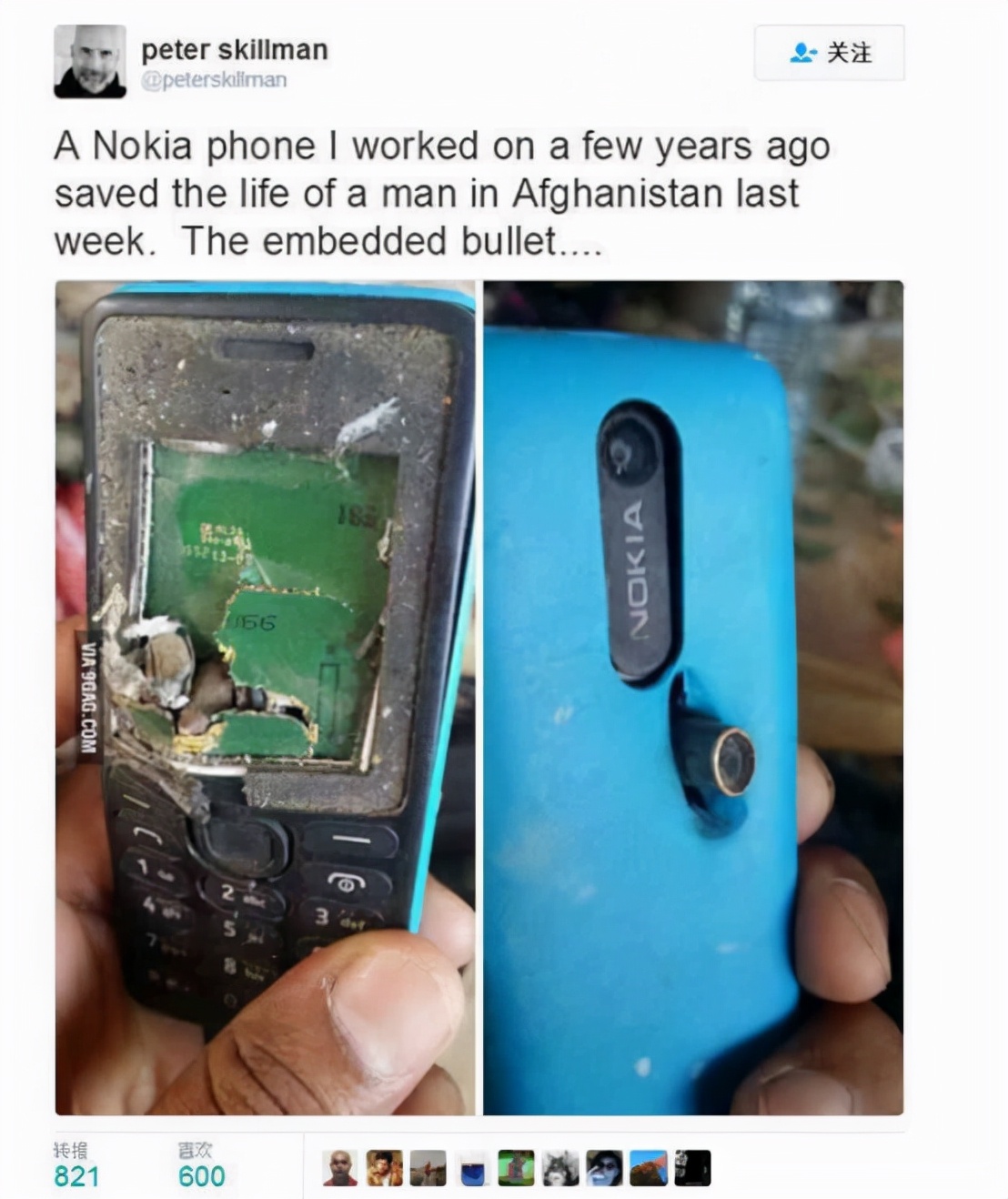 Which mobile phone is better for blocking bullets?Nokia ranks second ...
