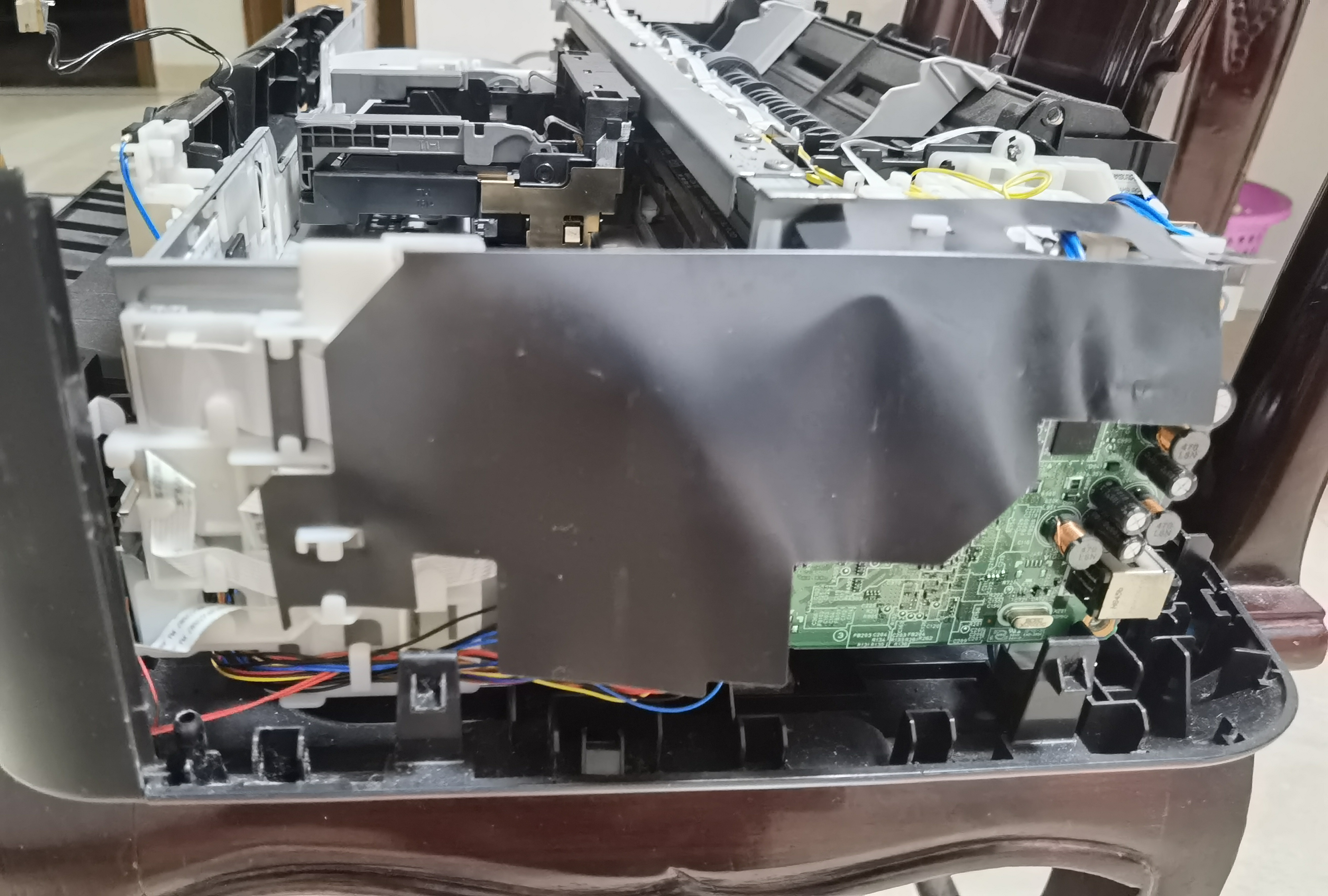 Do it yourself disassemble and repair Canon ip8780 color inkjet printer ...