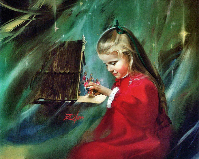 The beauty of childhood│Angels in the works of French painter Donald ...