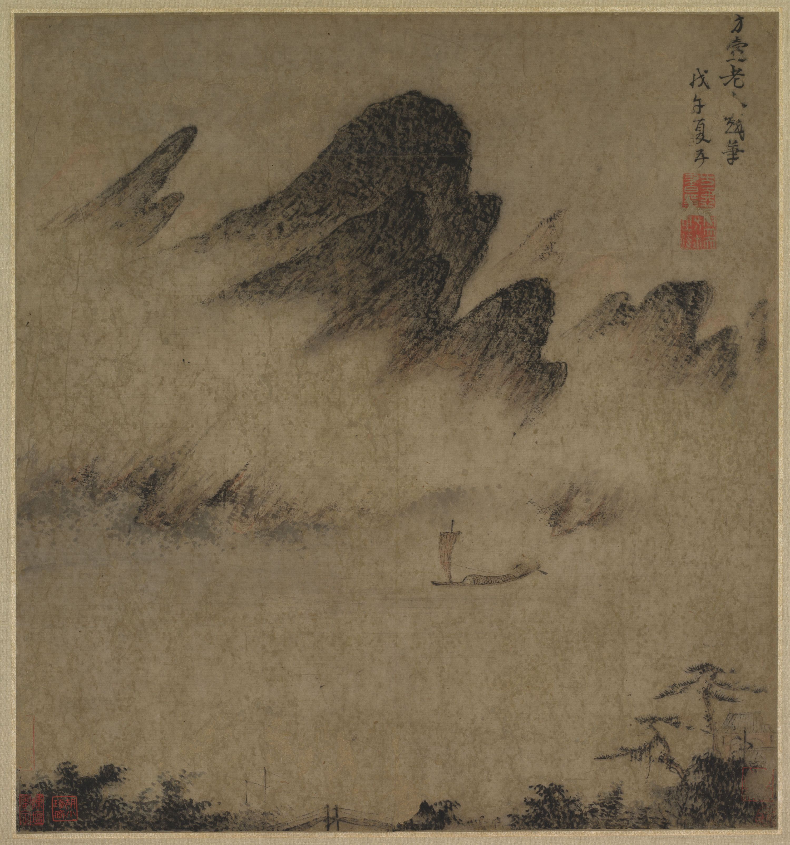 Fang Congyi: The painting is full of Taoist style, the style is relaxed ...