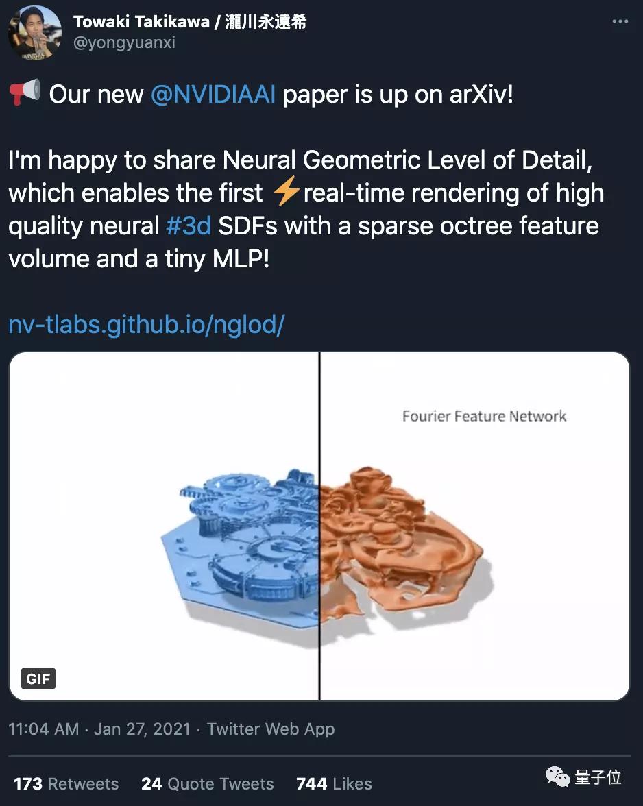 Nvidia realizes SDF real-time 3D rendering for the first time, still ...