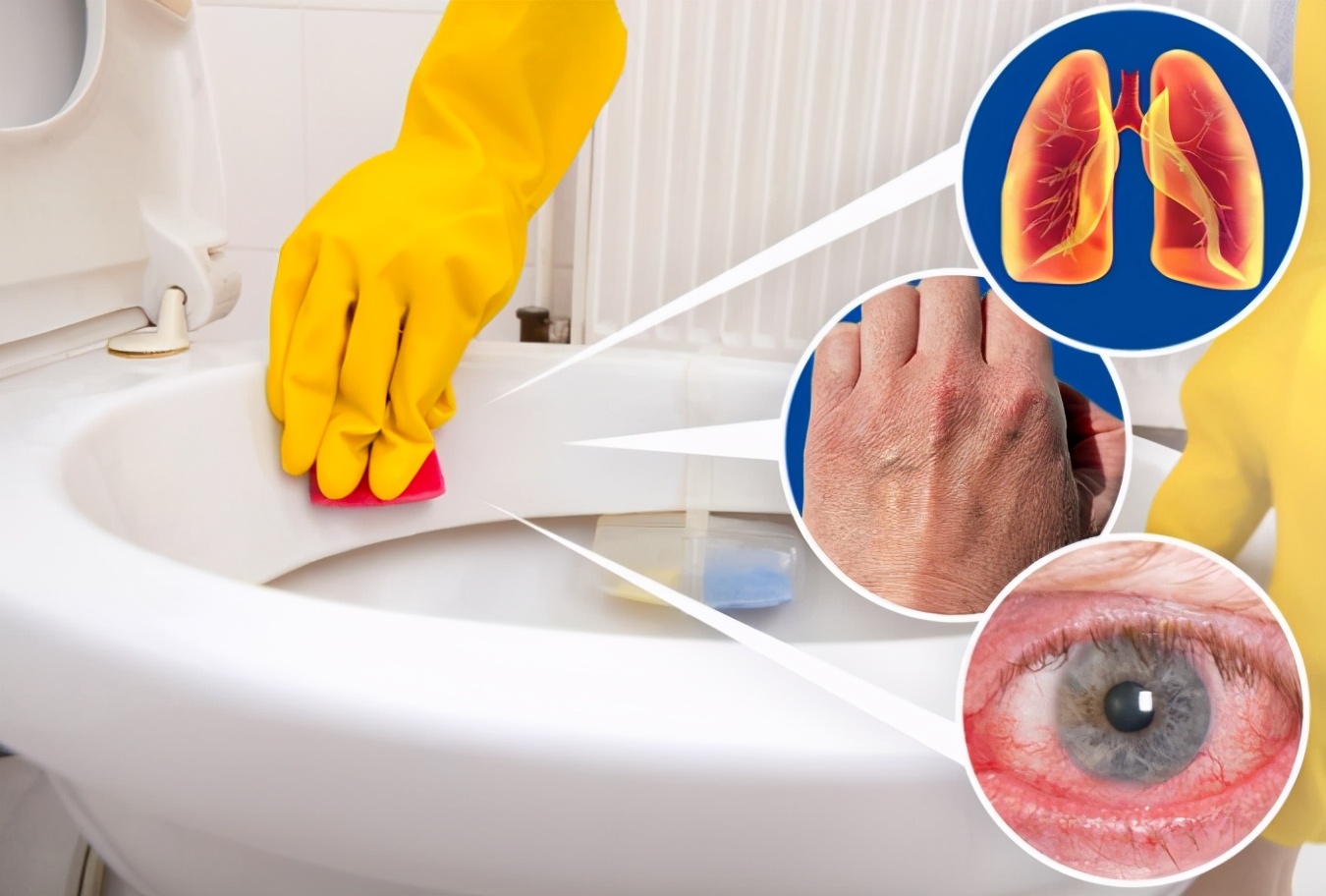 Bacteria in the toilet can "fly 4.5 meters high" "close the lid and ...