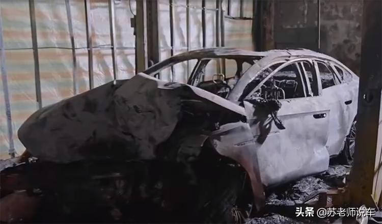 Is the BYD Han EV catching fire 48 hours after the collision, is the ...