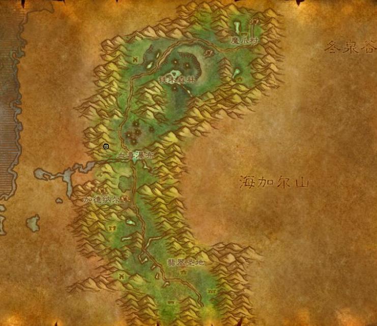 The place where tailors are dreaming, the origin of Felwood, a copy of ...