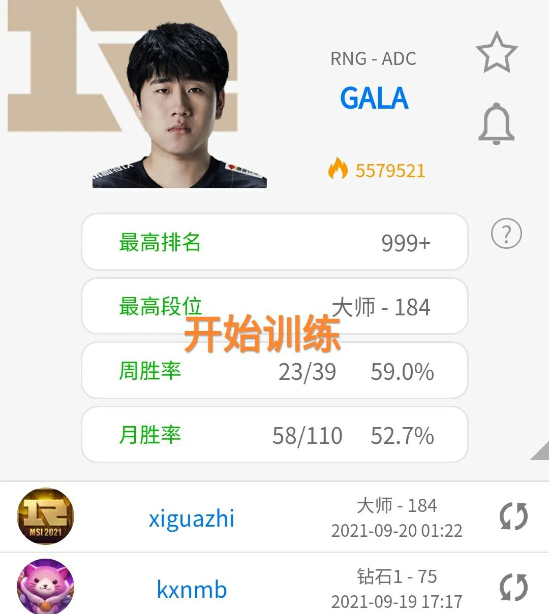 In order to weaken Verus and applaud, "Gala talks about the world game version, Uzi also ...