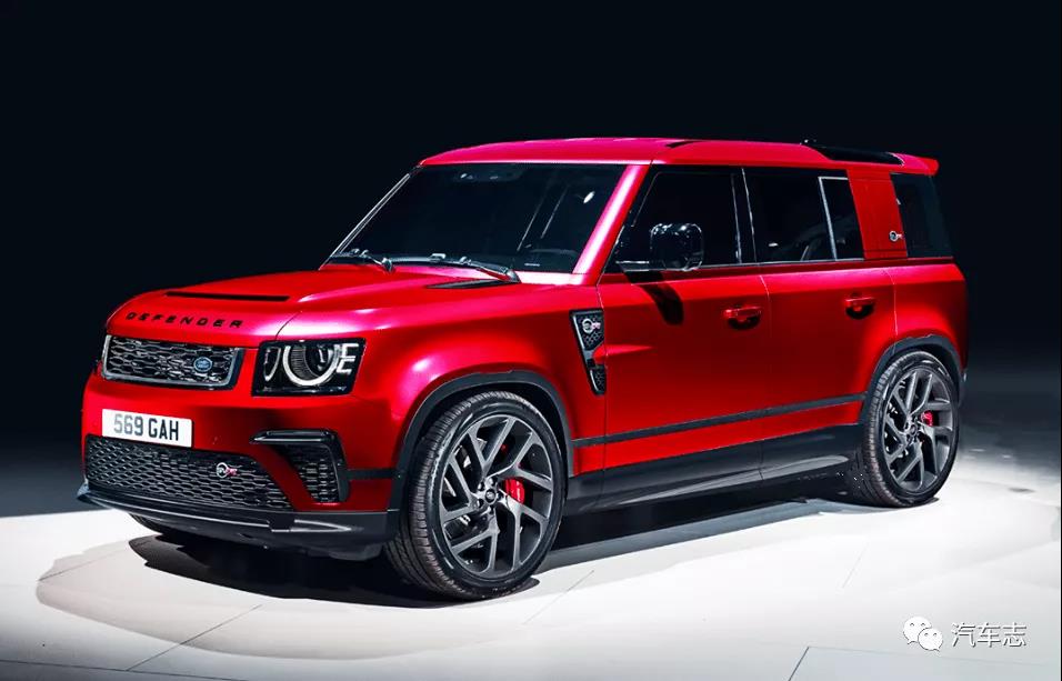 The Land Rover Defender SVR is equipped with a BMW 4.4T engine, the ...