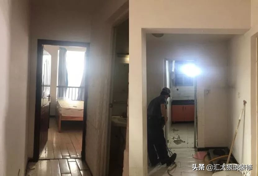 I bought an old house of 41 square meters for the balcony. The simple ...