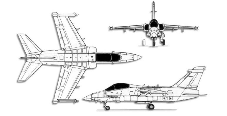 Italy's small bomber!Developed in cooperation with Brazil, much like an ...