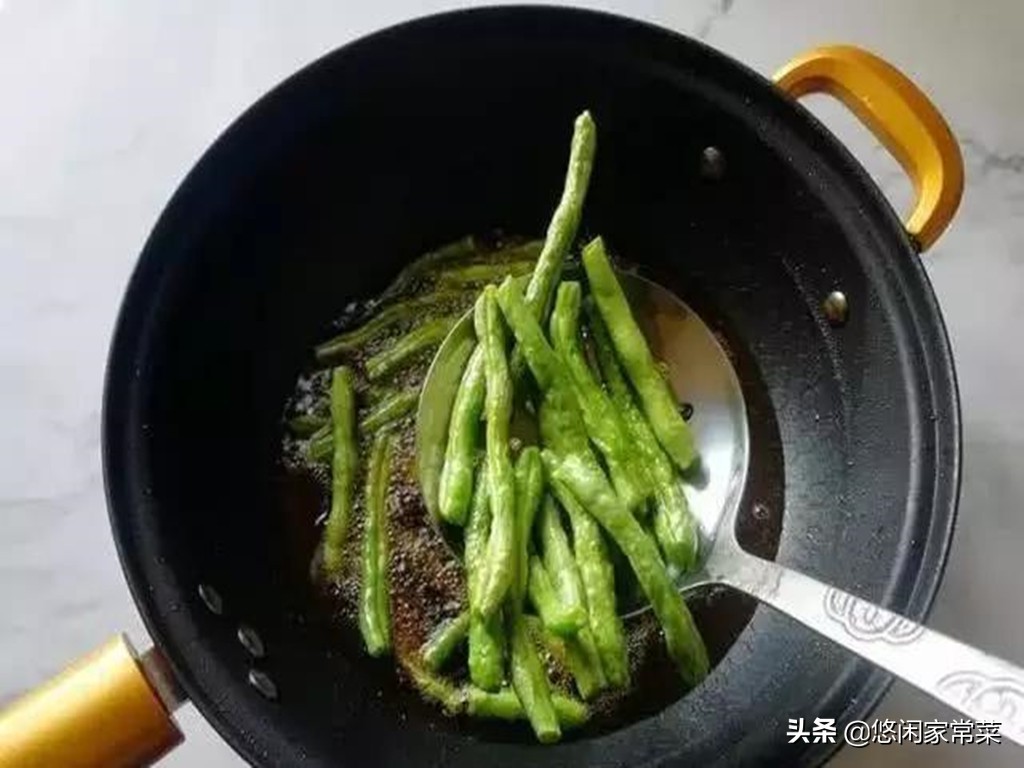 Stir-fried String Beans-a leisurely home-cooked dish to evoke your ...