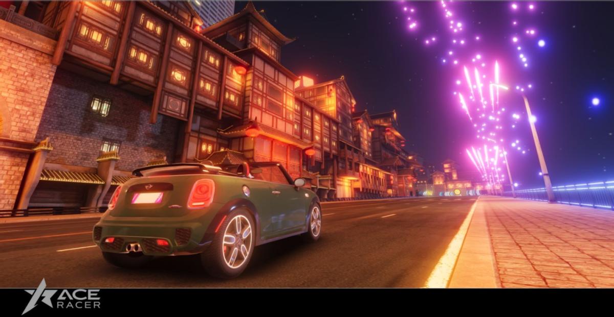 Surreal concept car + cool big move, subverting traditional racing ...