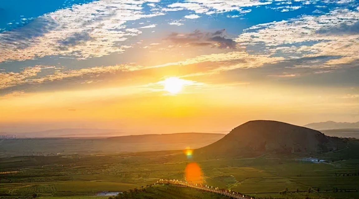 The deepest basin in China: After the death of the Datong Volcano ...