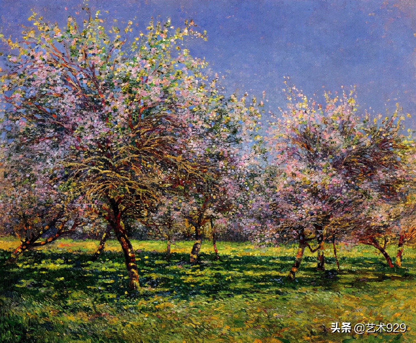 法國後印象派畫家Ferdinand Loyen Du Puigaudeau油畫作品欣賞 - 資訊咖