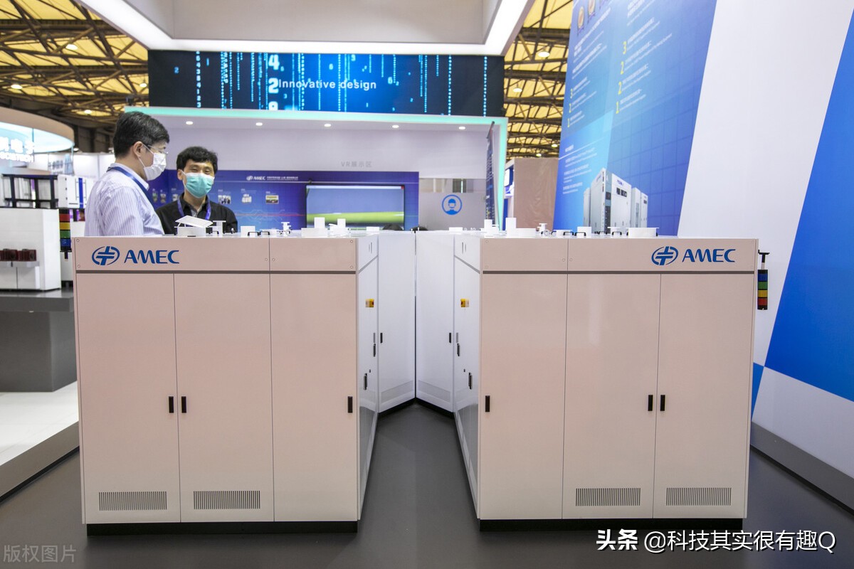 The domestic 5nm chip etching machine is mass-produced, and its ...