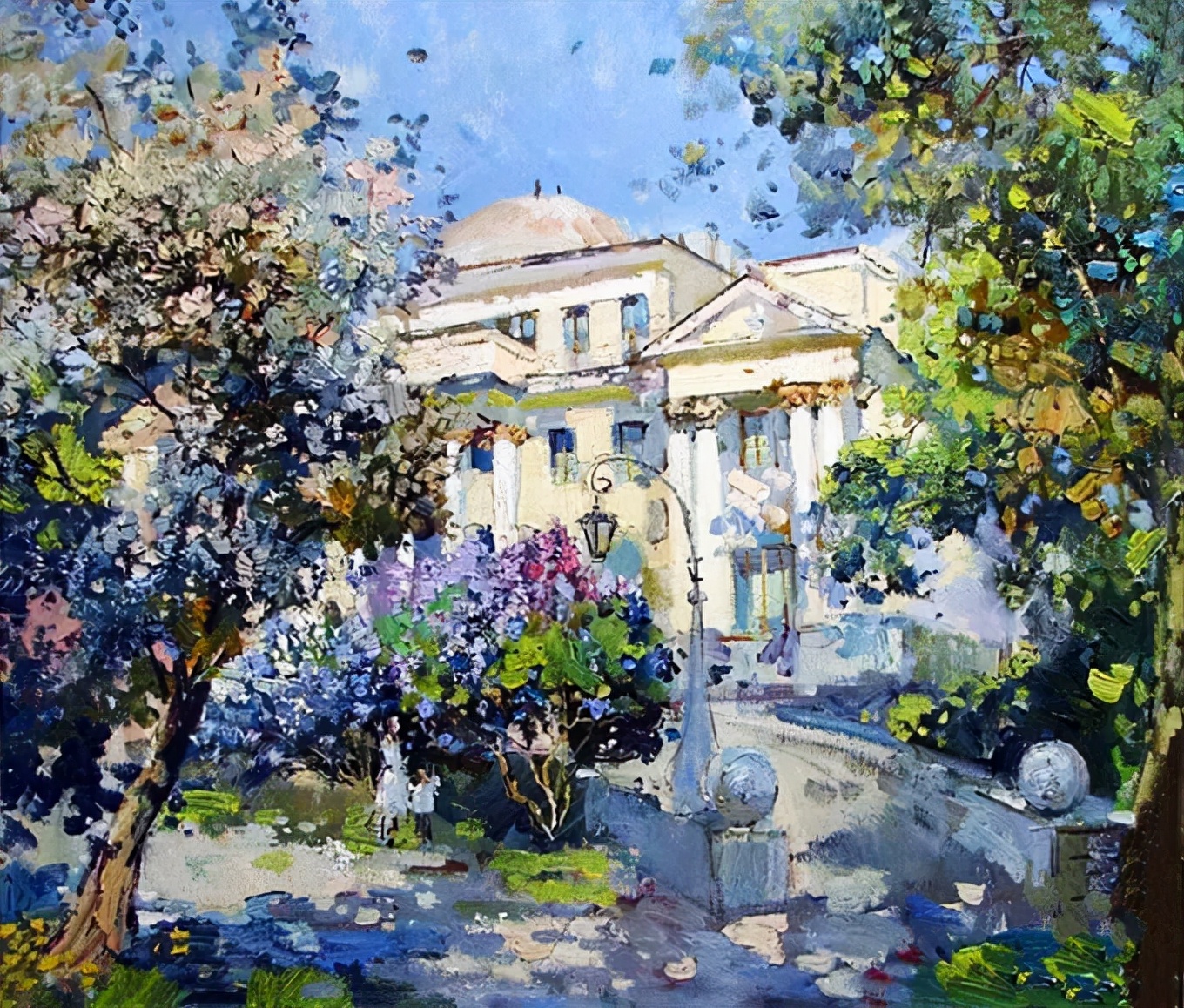 Lieutenant Art: This Ukrainian painter Anatoni's landscape oil painting ...