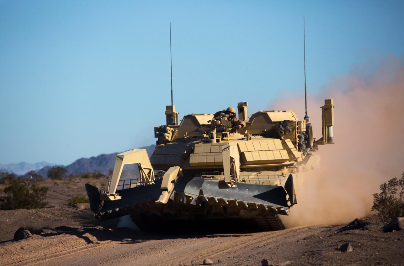 The M1ABV assault breaker was not favored at first, but it was favored ...