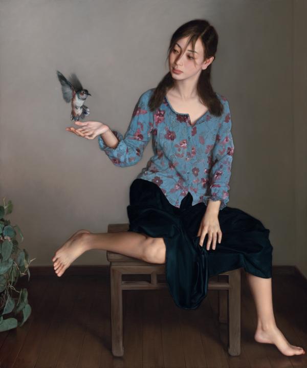 Realistic oil painting representative Li Guijun Character Oil Painting ...