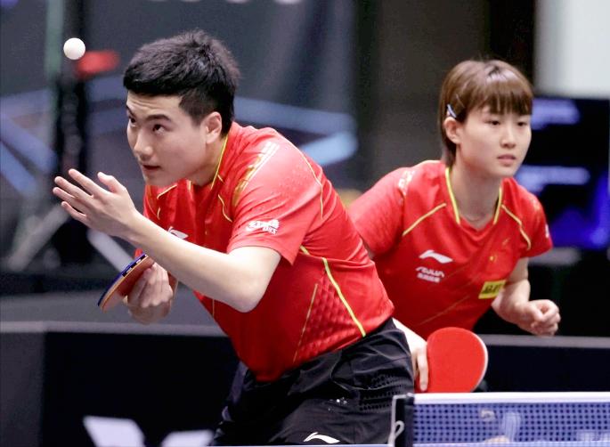 The mixed doubles champion is born!Liang Jingkun and Liu Weishan lost 1 ...