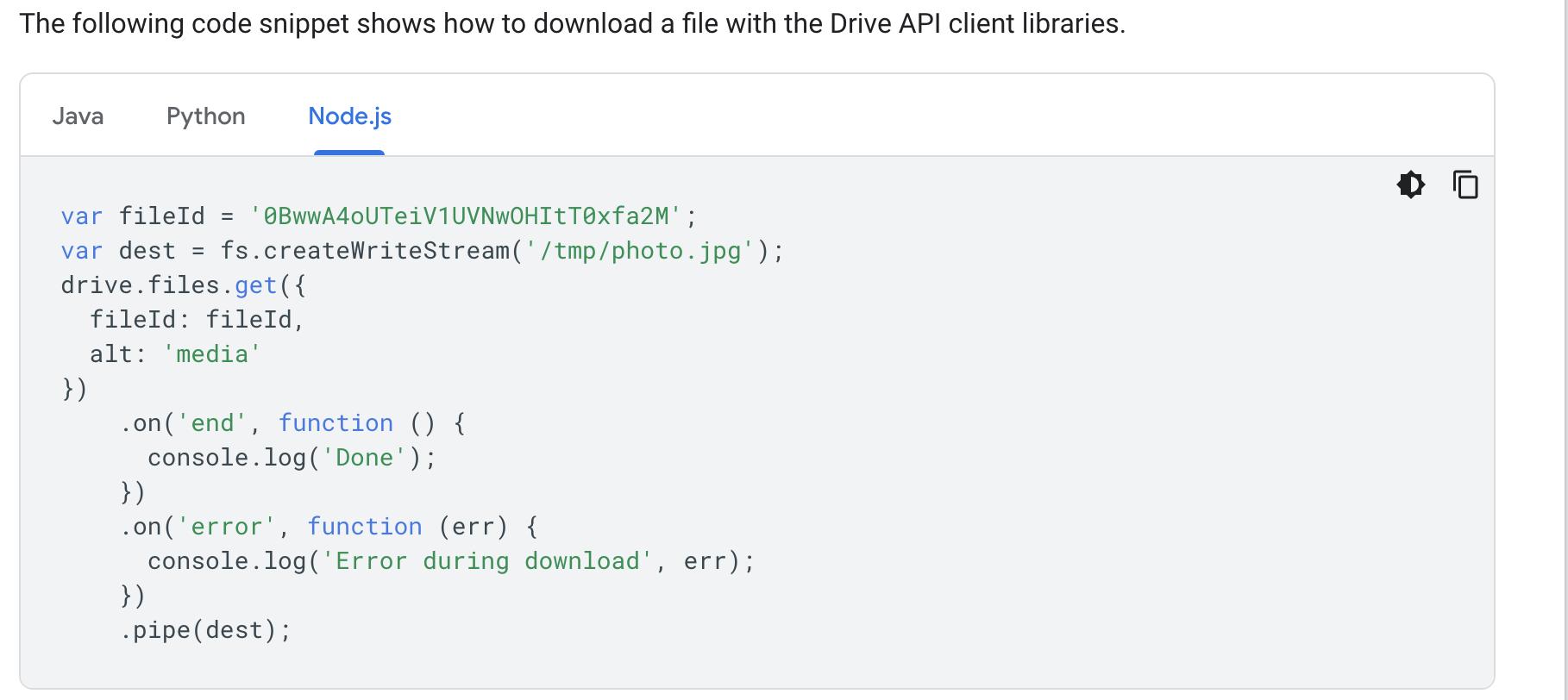 「JS小技巧」Nodejs讀取Google Drive裡面的文件 - 資訊咖