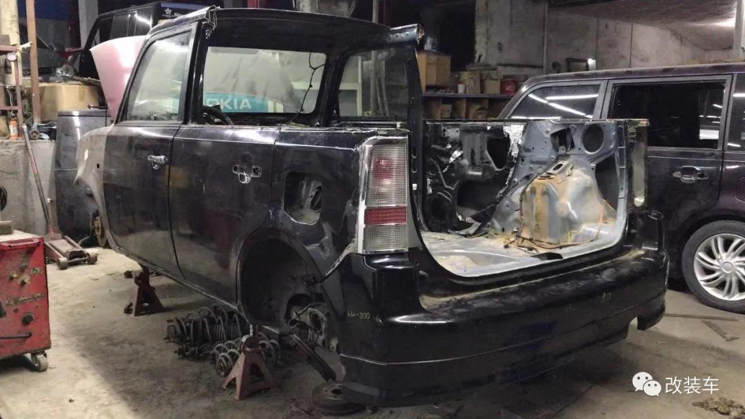 Great Wall Cool Bear turns into a pickup version of Toyota bB, foreign ...