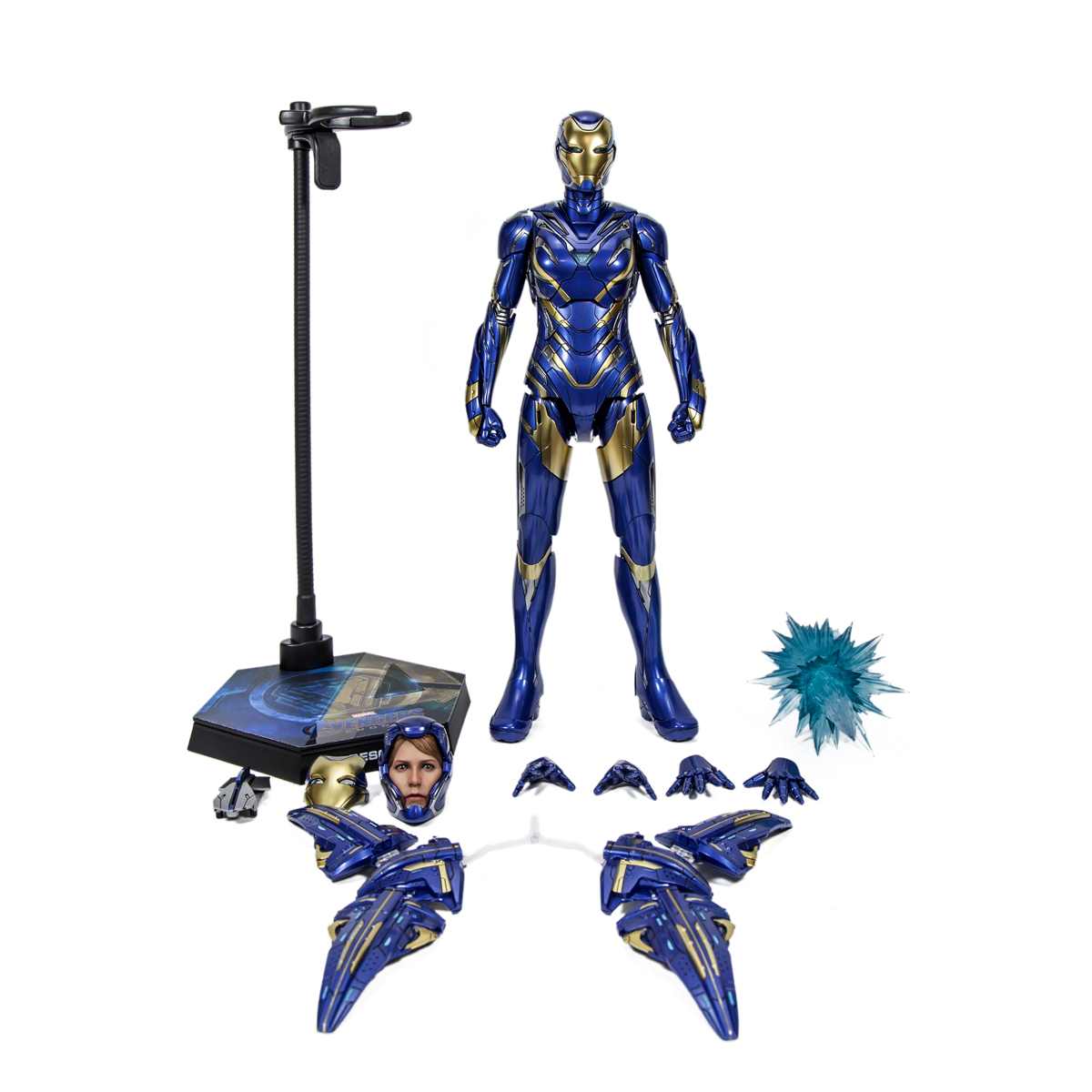 Female Iron Man: HotToys Iron Man MK49 Rescue Armor 1/6 Action Figure ...