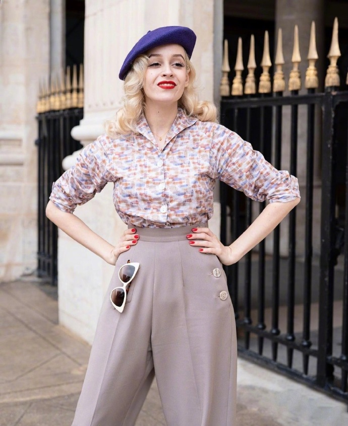 Look at the clothing collocations of that era to improve your ...