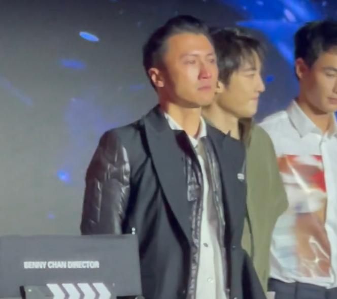 Nicholas Tse Yen Zidan crying at the press conference!Emotional ...