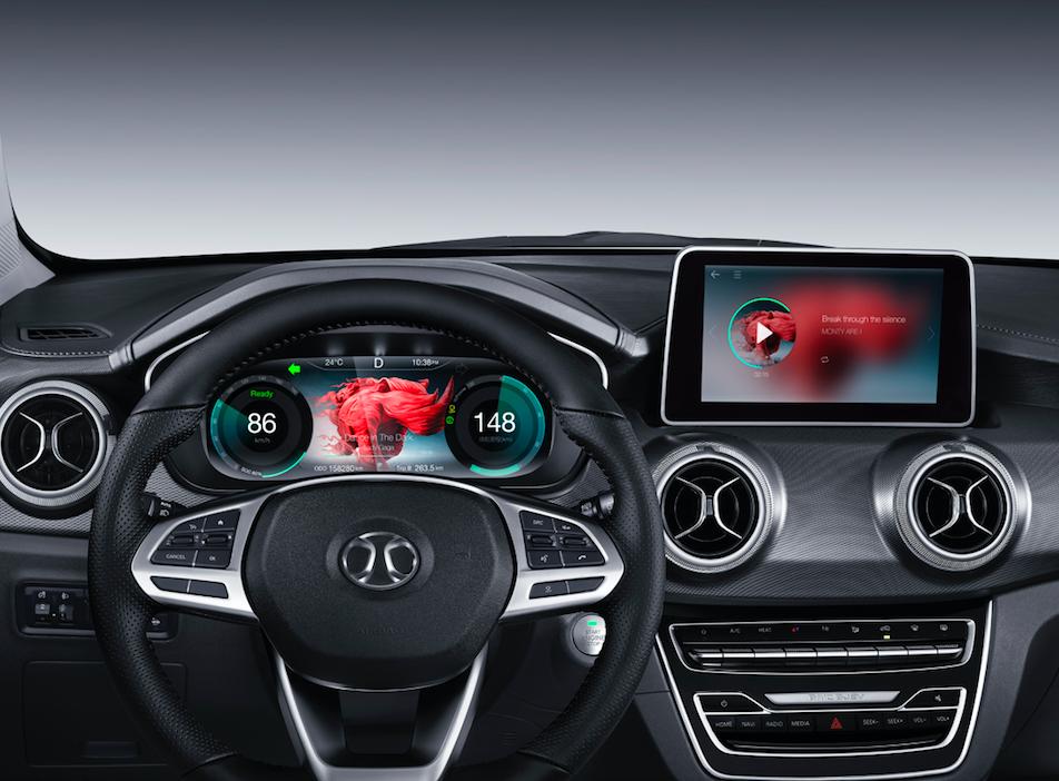 Fully intelligent long-life pure electric SUV BAIC New Energy EX5 - iNEWS