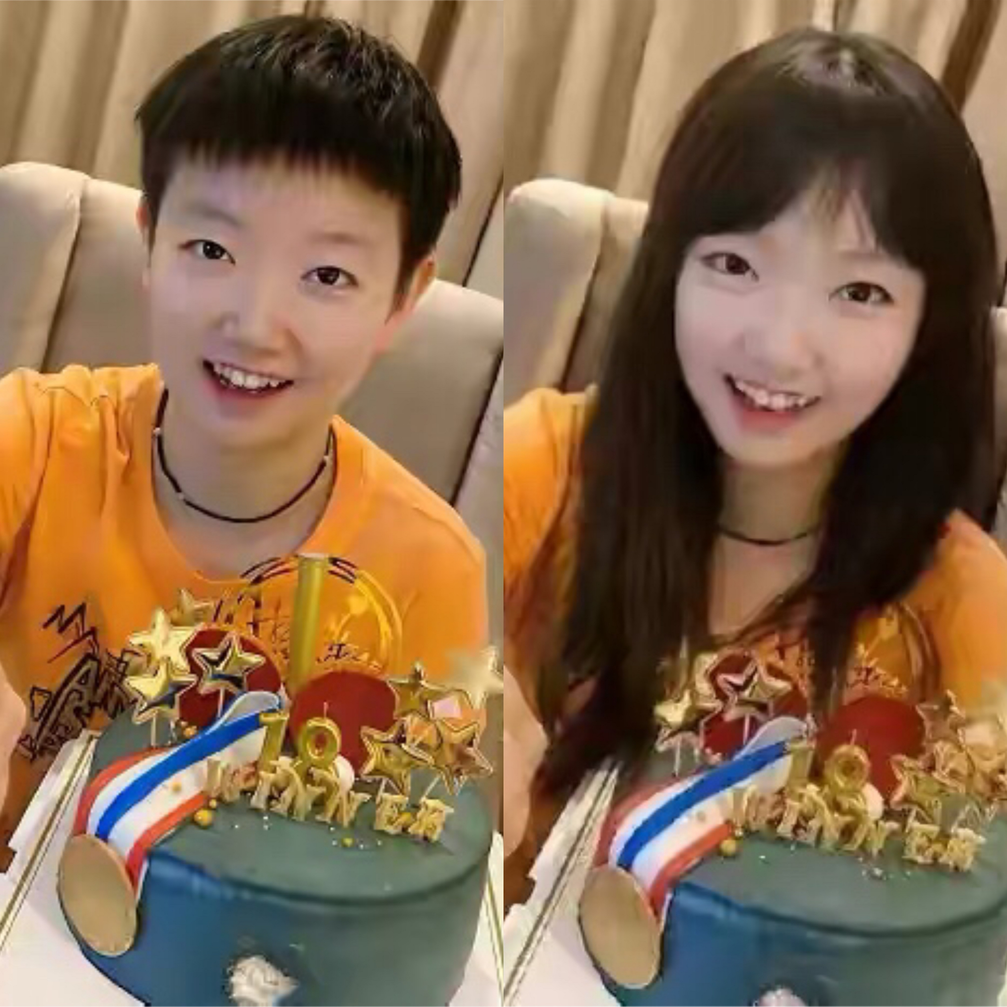 Sun Yingsha's long hair is so cute!It's different from short hair style ...