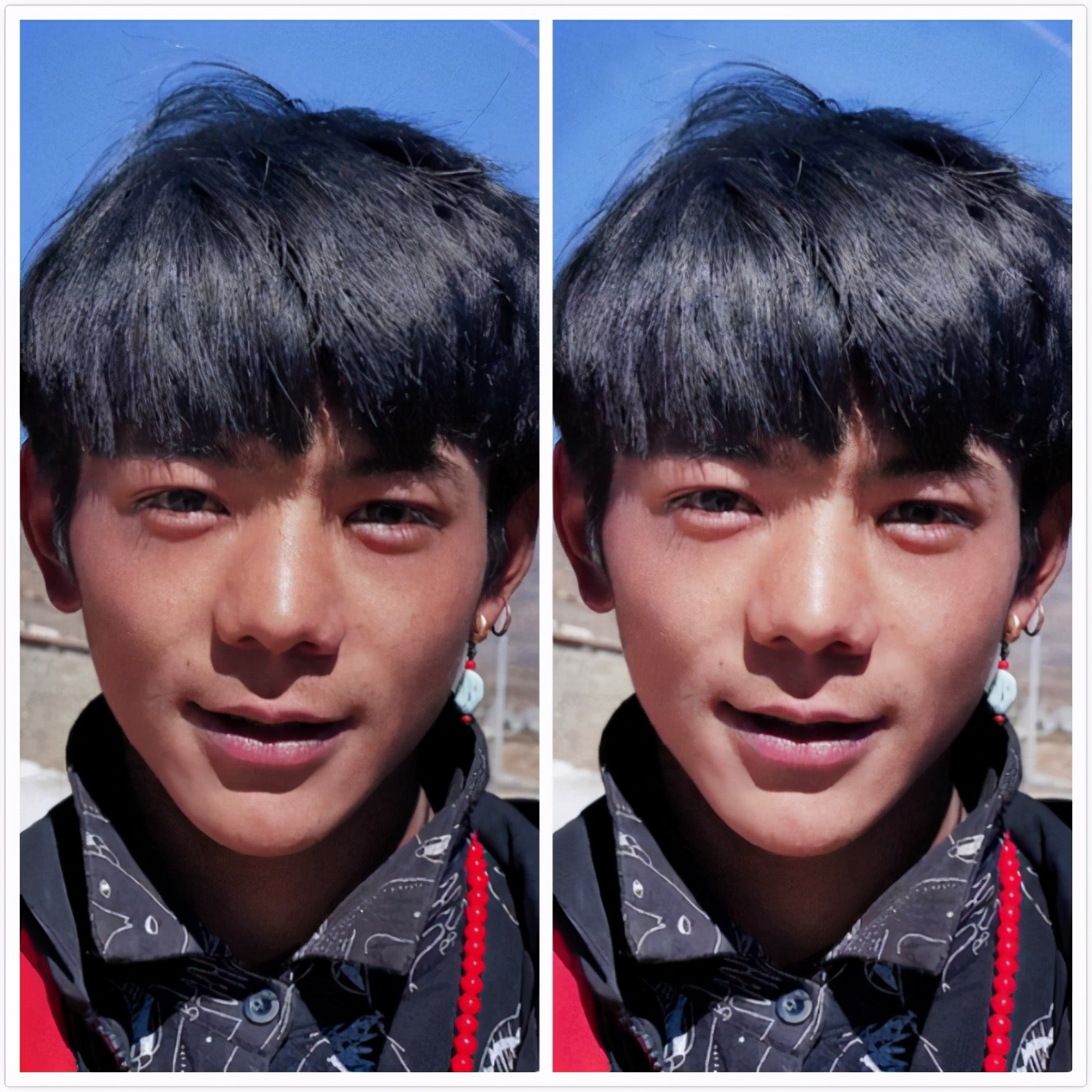 Ding Zhen's appearance can only be regarded as ordinary in Tibetan ...