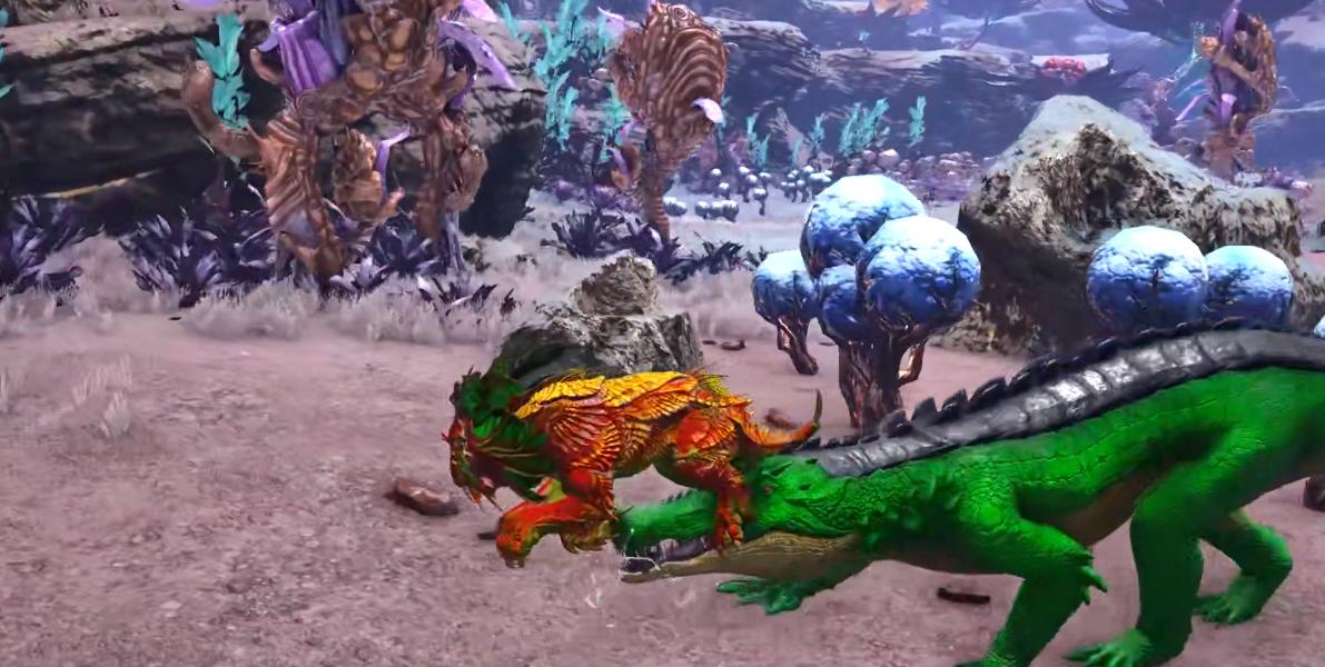 "Ark Survival Evolved" team battle adds another weapon, Shadowmane team ...