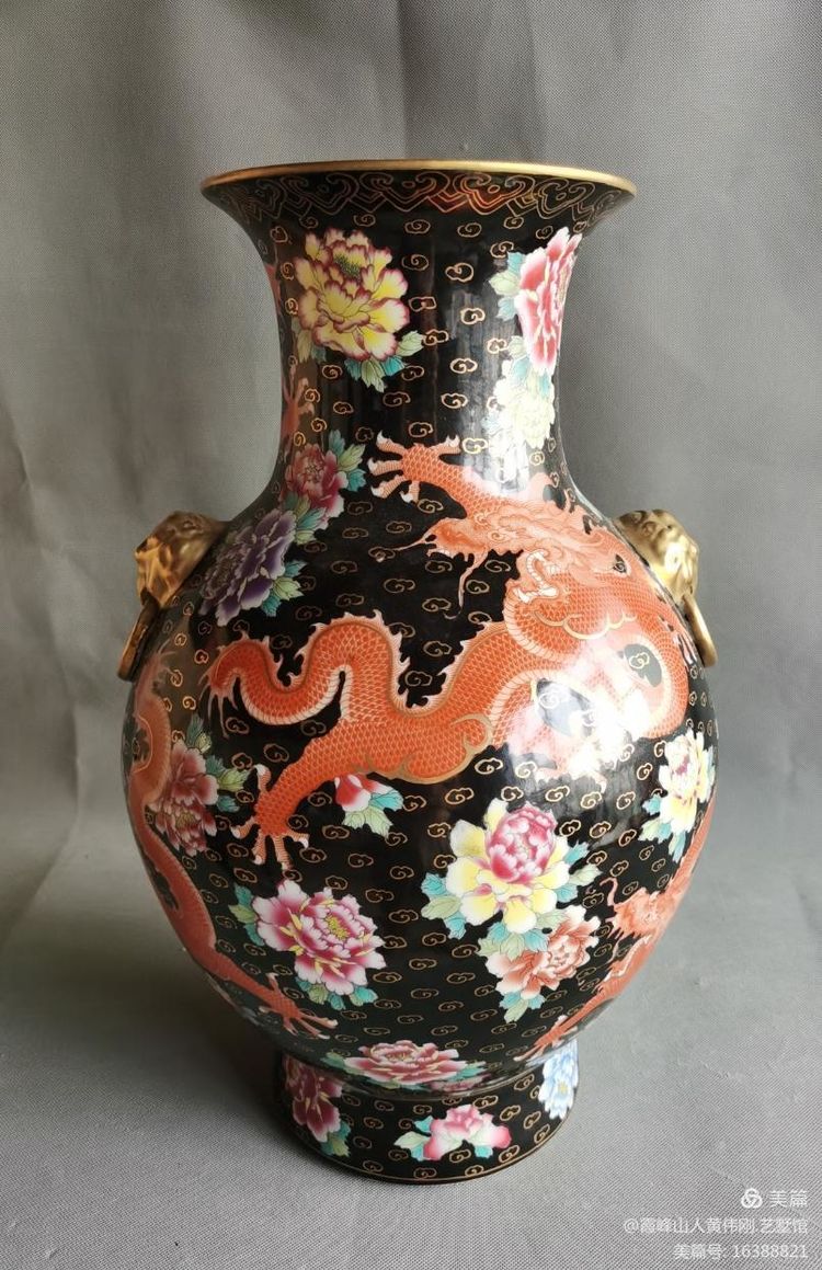 Scientifically detected the first modern double-fu bottle with a black ...