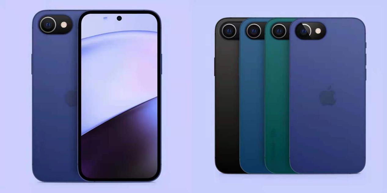 iPhoneSE3 rendering uses a hole-digging screen design, iPhone SE2 ...