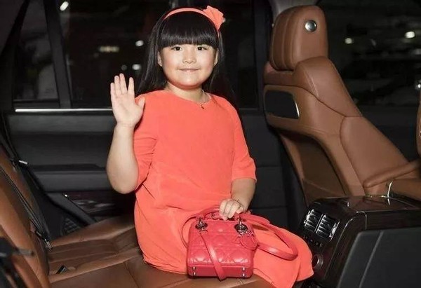 The 45-year-old Li Xiang's family portrait is displayed in the mansion ...