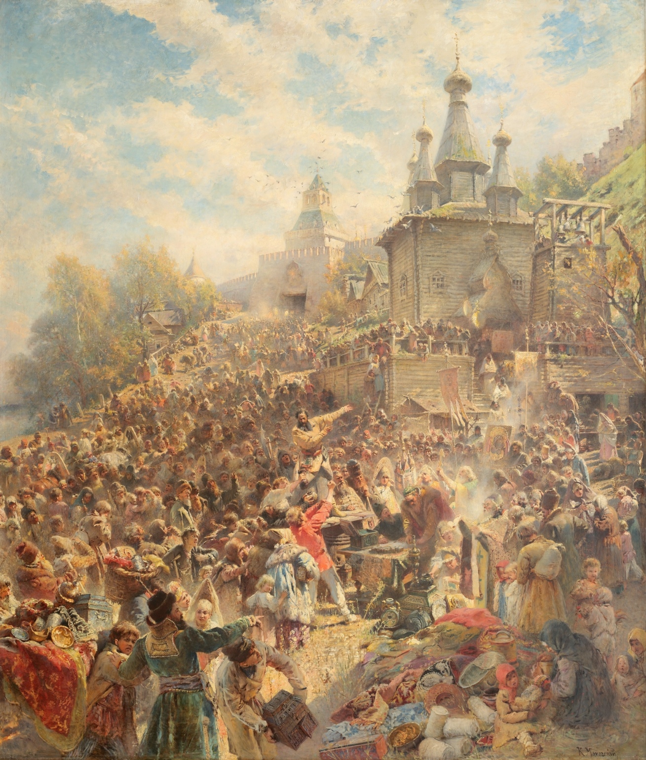 On the king of huge oil paintings, Russia has no rivals - iMedia
