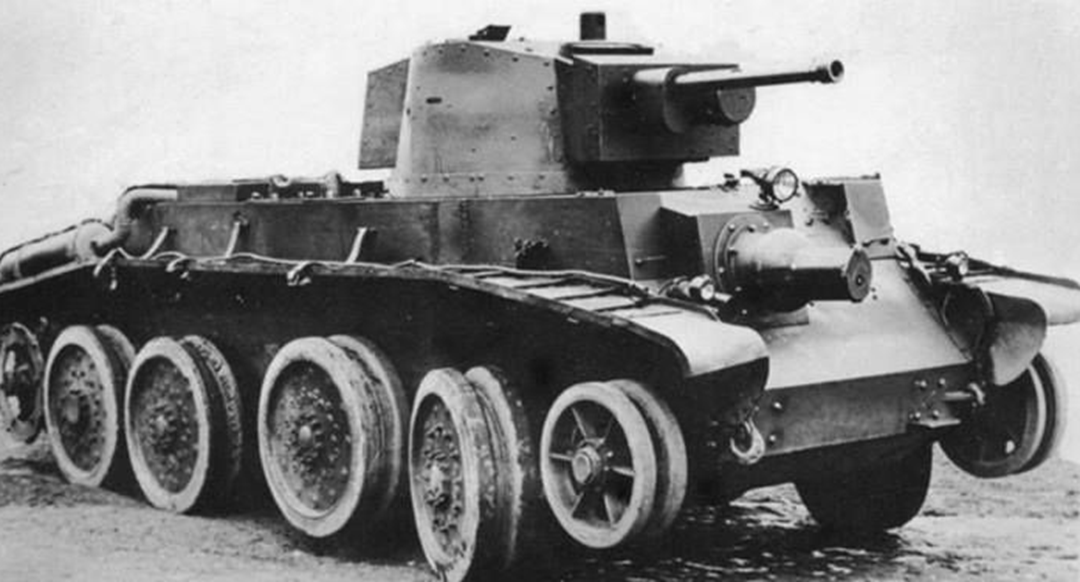 Although the wheeled tanks of World War II had a small living space ...