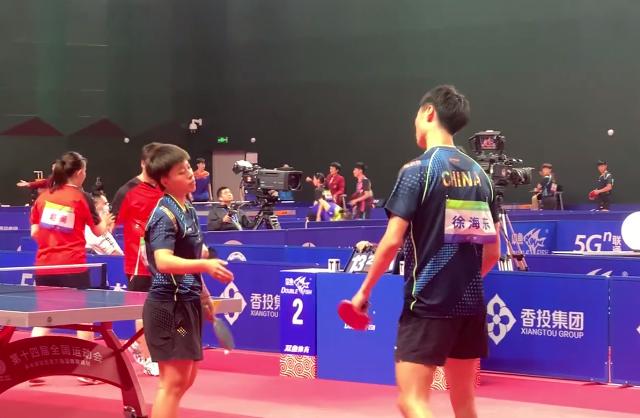 Guo Tong Ping is cold! Mixed double power file 2-3 out, Io Meiyi Kexing ...