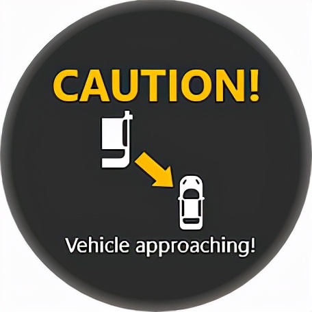 V2X-based vehicle warning system UI design "Garmin" - iNEWS