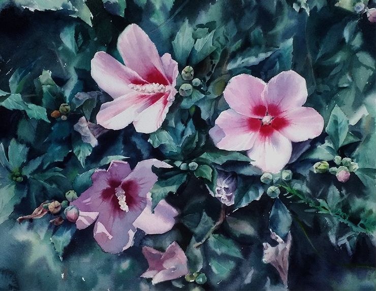 Stunning watercolors and oil paintings from Misulbu Gallery, South ...