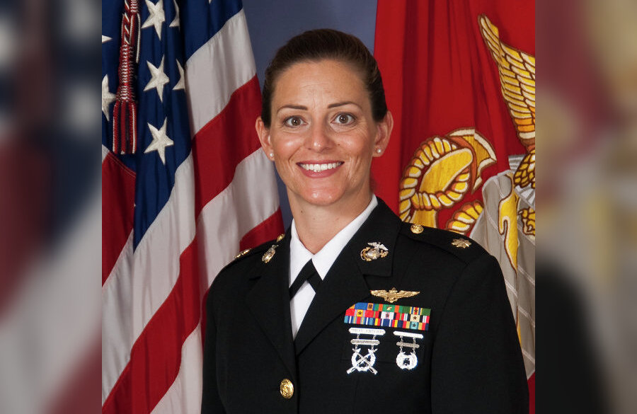 A female astronaut from the Marine Corps, she is only a lieutenant ...