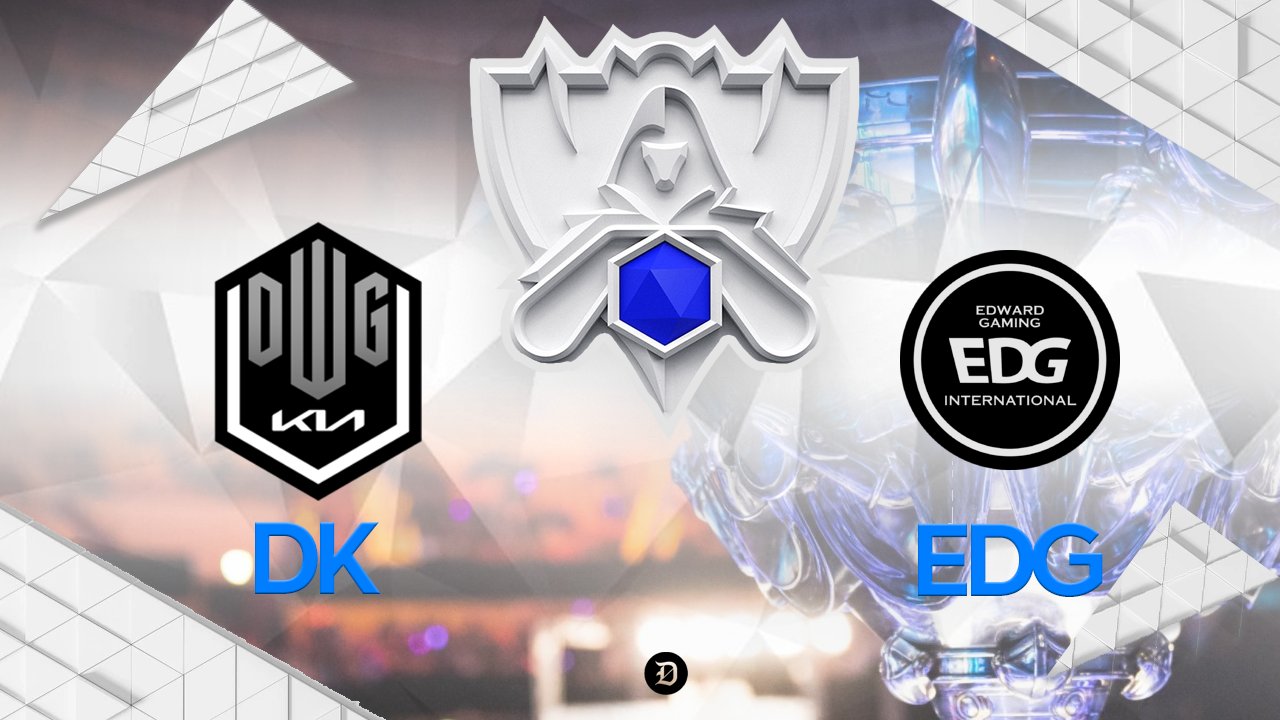 The knight returns without breaking or standing!EDG defeated DK 3-2 to win the S11 World ...