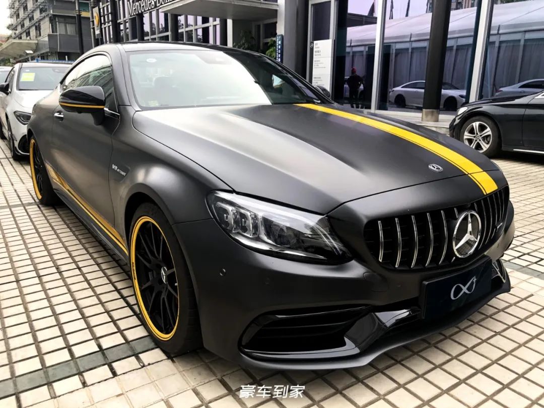 The last generation of V8, Mercedes-Benz AMG C63 Coupe Dark Night ...