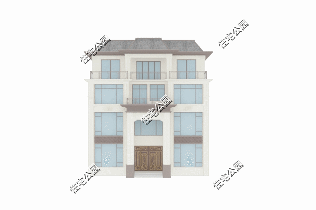 13×13m four-story rural villa, the first choice for large families to ...