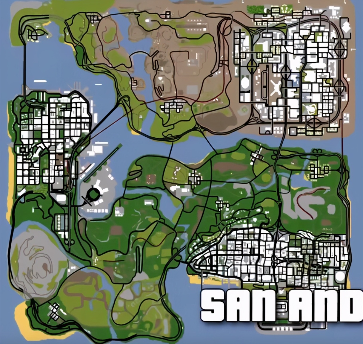 "GTA1" to "GTA5" map development history, 20 years of changes, the rise ...