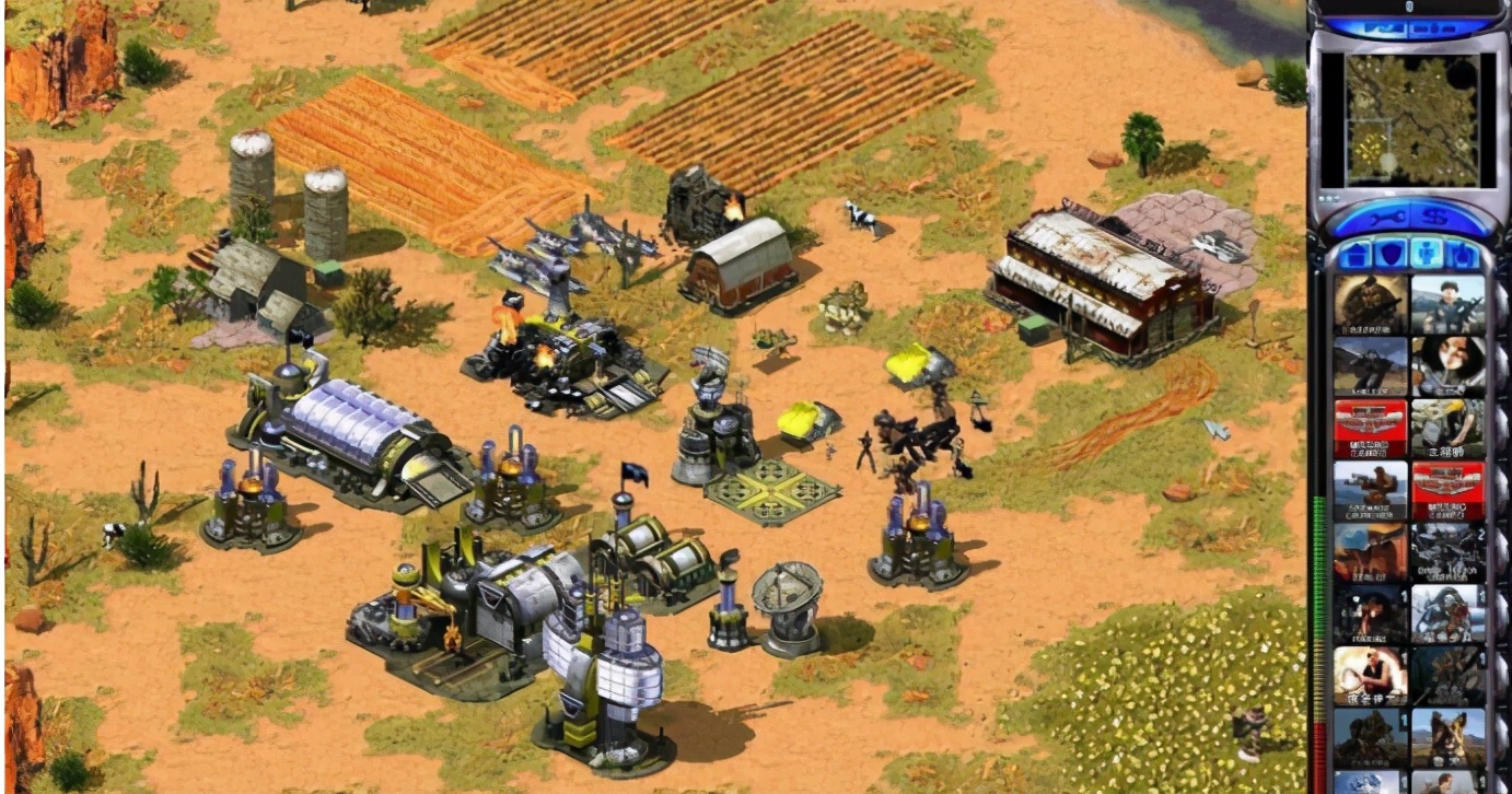 Red Alert 2: Facing the ridged tank group, the Dreadnought-class ...